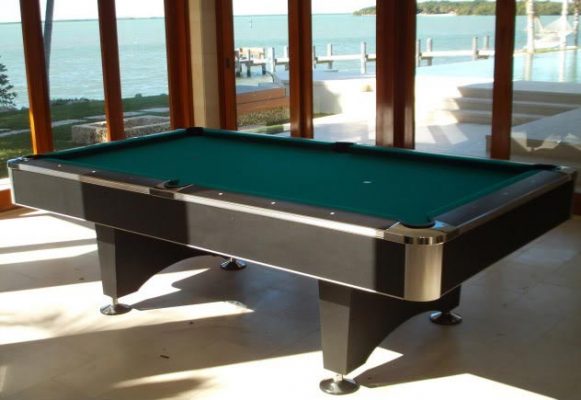 The Eliminator Pool Table - Provides a modern look to a classic game.
