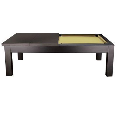 Spectrum Pool Table Contemporary Design - Chrome and black finish