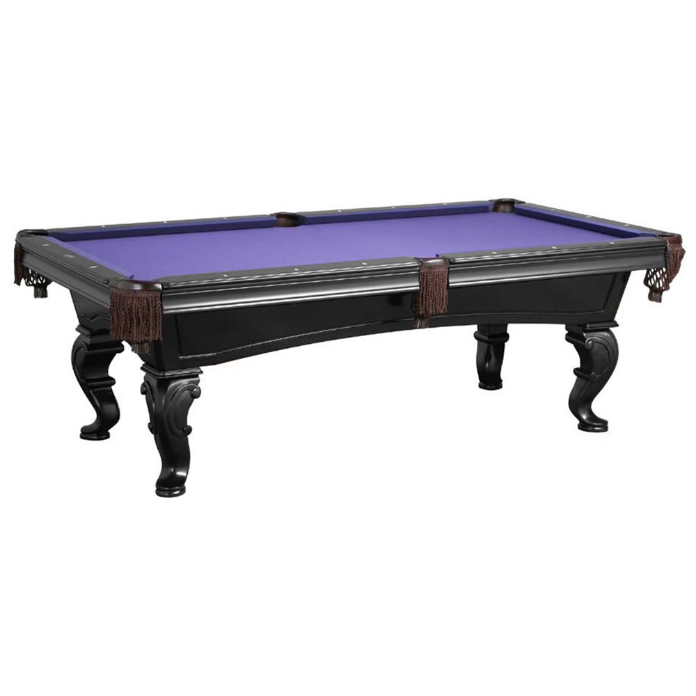 8 ft. Hampton POOL TABLE | Matching leather pockets, Wood Frame